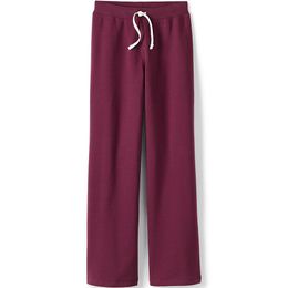 LANDS' END Jogginghose, Damen, size: regular, Rot, Baumwoll-Mischung/Polyester-Mischung, by Lands' End