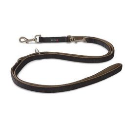Wolters F&uuml;hrleine Professional Comfort schwarz/ braun 1,5 cm