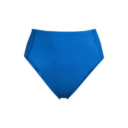 LANDS' END Komfort-Bikinihose mit hohem Beinausschnitt, High Waist f&uuml;r Damen in Plus-Gr&ouml;&szlig;e, Damen, size: plus, Blau, by Lands' End