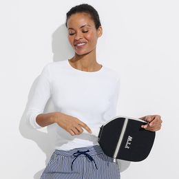 LANDS' END Badeshirt f&uuml;r Damen in Lang-Gr&ouml;&szlig;e, Damen, size: regular, Wei&szlig;, Nylon-Mischung, by Lands' End