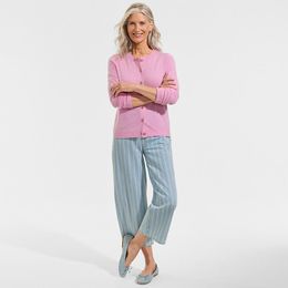 LANDS' END Merino-Cardigan f&uuml;r Damen, Damen, size: regular, Pink, by Lands' End