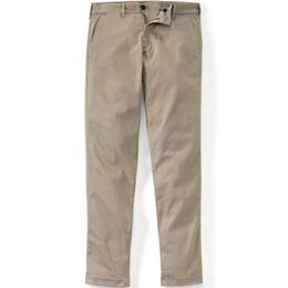LANDS' END Slim Fit Ultimativ-Chino, Herren, size: regular, Beige, Baumwolle/Elasthan/Polyester, by Lands' End