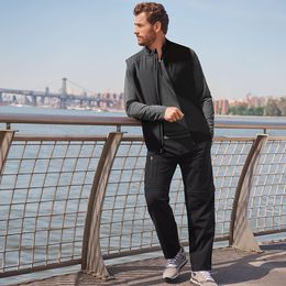 LANDS' END Trekking-Weste f&uuml;r Herren, Herren, size: regular, Schwarz, Polyester, by Lands' End