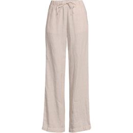 LANDS' END Weite Premium Reinleinen-Schlupfhose f&uuml;r Damen in Plus-Gr&ouml;&szlig;e, Damen, size: plus, Elfenbein, Leinen, by Lands' End