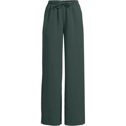 LANDS' END Flie&szlig;ende Webhose mit Elastikbund f&uuml;r Damen, Damen, size: regular, Gr&uuml;n, Polyester, by Lands' End