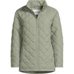 LANDS' END Featherfree&trade; Steppjacke in Petite-Gr&ouml;&szlig;e, Damen, size: petite, Gr&uuml;n, Polyester, by Lands' End