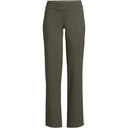 LANDS' END Starfish Pant Stretch-Freizeithose f&uuml;r Damen in Plus-Gr&ouml;&szlig;e, Damen, size: plus, Gr&uuml;n, Baumwoll-Mischung, by Lands' End