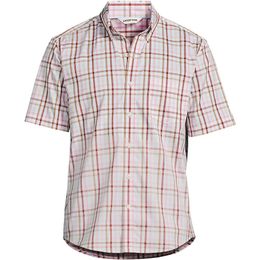 LANDS' END Ultimativ-Hemd mit kurzen &Auml;rmeln f&uuml;r Herren, Classic Fit, Herren, size: regular, Beige, Elasthan/Baumwoll-Mischung/Polyester-Mischung, by Lands' End