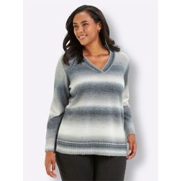 sheego Streifenpullover