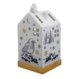Teelicht-Haus &raquo;Vogel&laquo;