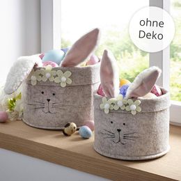 Filzk&ouml;rbe &raquo;Osternest&laquo;