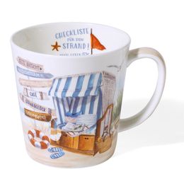 Becher &raquo;Lieblingsplatz Strandkorb&laquo;