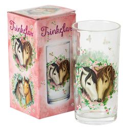 Trinkglas &raquo;Pferde&laquo;