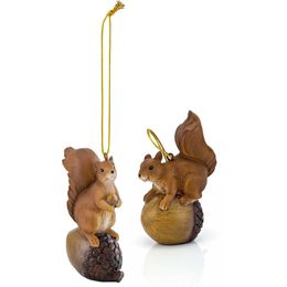 2er-Set Deko-Anh&auml;nger &raquo;Eichh&ouml;rnchen&laquo;
