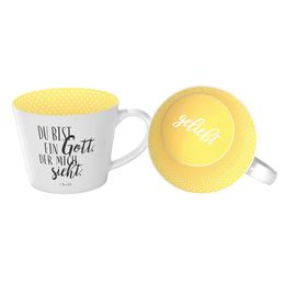 Tasse &raquo;Du bist ein Gott, der mich sieht.&laquo;