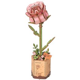 Robotime Steckblume &raquo;Rose&laquo;