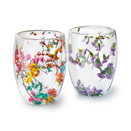 Teegl&auml;ser &raquo;Trockenblumen&laquo;