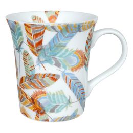 K&Ouml;NITZ PORZELLAN Kunsttasse &raquo;Shiny Feathers&laquo;