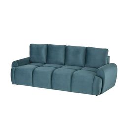 H&ouml;ffner Bigsofa Alba &brvbar; blau &brvbar; Ma&szlig;e (cm): B: 242 H: 93 T: 104.0