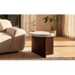 H&ouml;ffner Selection Couchtisch Adara II &brvbar; wei&szlig; &brvbar; Ma&szlig;e (cm): B: 43,5 H: 40