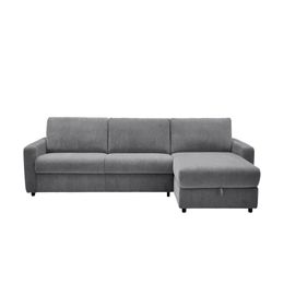 U.N.O uno Ecksofa mit Schlaffunktion Ester &brvbar; grau &brvbar; Ma&szlig;e (cm): B: 274 H: 89 T: 164.0