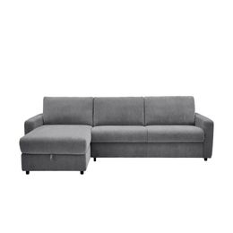U.N.O uno Ecksofa mit Schlaffunktion Ester &brvbar; grau &brvbar; Ma&szlig;e (cm): B: 274 H: 89 T: 164.0