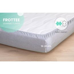 Ticaa Spannbettlaken Frottee 90/100/120/140x200 cm