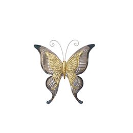 m&ouml;bel direkt online Wanddekoration Butterfly goldfarben
