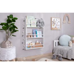 Ticaa Kinder B&uuml;cherregal Toni 55x80 & 60x130