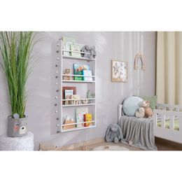 Ticaa Kinder B&uuml;cherregal Toni 55x80 & 60x130