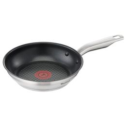 Tefal E4910425 Virtuoso Edelstahlpfanne 24 cm Induktion, Pfanne Titanium Pro f&uuml;r alle Herdarten
