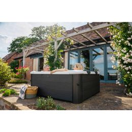 MSpa Whirlpool OSLO PLUS 2026 XXL 180 x 180 cm - inkl. WiFi, LED, UVC