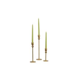 m&ouml;bel direkt online Kerzenst&auml;nder 3tlg. 3er-Set goldfarben