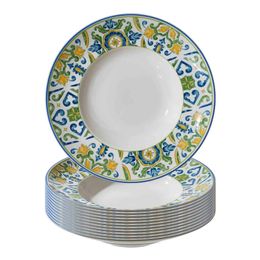 Ritzenhoff & Breker Ritzenhoff & Breker Pastateller Roma Verde &oslash; 30,5 cm 12er Set