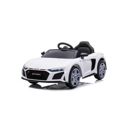 TPFLiving Elektro-Kinderauto Audi R8 Sport wei&szlig;