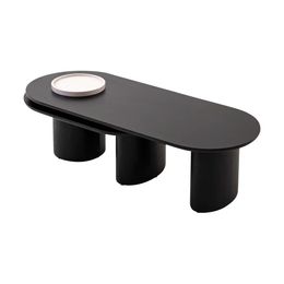 H&ouml;ffner Selection Couchtisch Adera &brvbar; schwarz &brvbar; Ma&szlig;e (cm): B: 80 H: 38