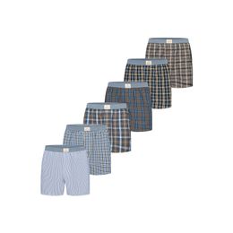 Luca David Herren Boxer Karos 6er Pack