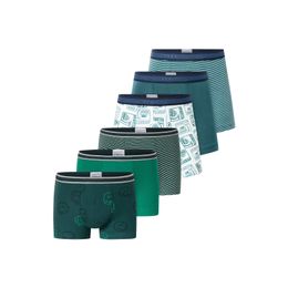 Schiesser Jungen Trunk 955 Multi 6er Pack