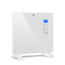 Klarstein Norderney Konvektions-Heizger&auml;t Thermostat Timer 1000W 20m&sup2; wei&szlig; Wei&szlig; 1000 W