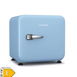 Klarstein Audrey Evo K&uuml;hlschrank 112L Retro-Design leise kompakt 3 Farben Blau 43 Liter