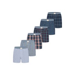 Luca David Herren Boxer Karos 6er Pack