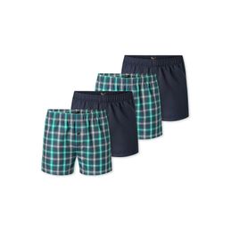 Schiesser Jungen Boxer Multi 4er Pack
