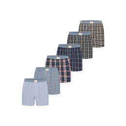 Luca David Herren Boxer Karos 6er Pack