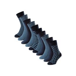 Schiesser Herren Freizeitsocken Bluebird 10er Pack