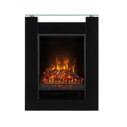 Klarstein Studio 5 Elektrischer Kamin Heizl&uuml;fter 900/1800 W Fernbedienung Schwarz