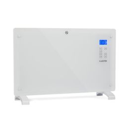 Klarstein Norderney Konvektions-Heizger&auml;t Thermostat Timer 2000W 30m&sup2; wei&szlig; Wei&szlig; 2000 W