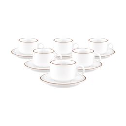 Seltmann Weiden Espressotassen mit Untertassen Sento Home Pure Lines 80 ml 6er Set