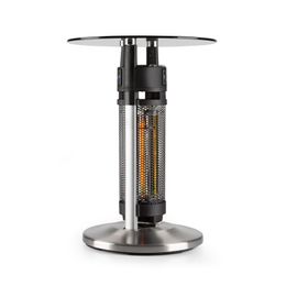 Blumfeldt Primal Heat 65 Bistrotisch Karbon-IR-Heizelement 1200W LED 65cm Glas