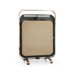Klarstein HeatPal Marble Blackline Infrarot-Heizung 1300W W&auml;rmespeicher Marmor Kupfer