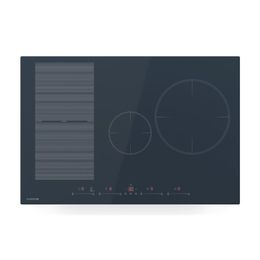 Klarstein Delicatessa 77 Flex Einbaukochfeld 7500 W Flexzone Booster Induktion Anthrazit